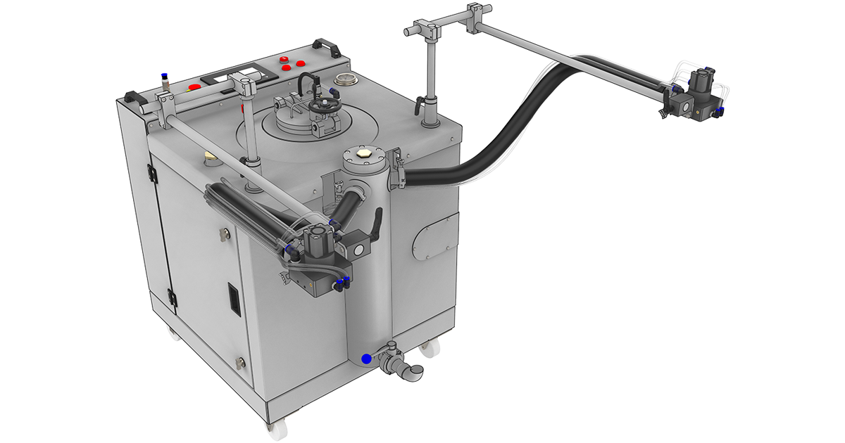 Chocolate & Syrup Sprayer for Coating Pans | CPS100 | AkayGAM